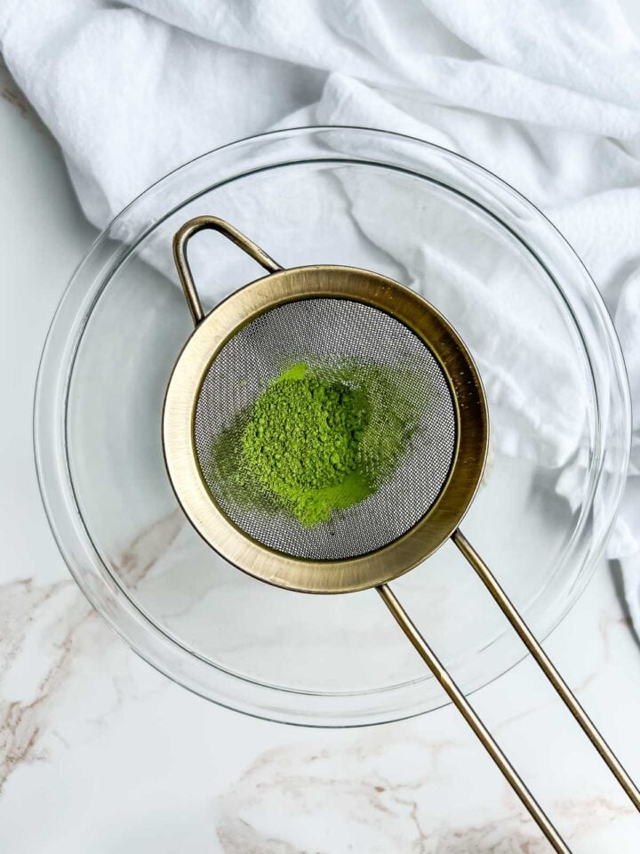 Vegan Matcha Cookies - Easy Chickpeasy