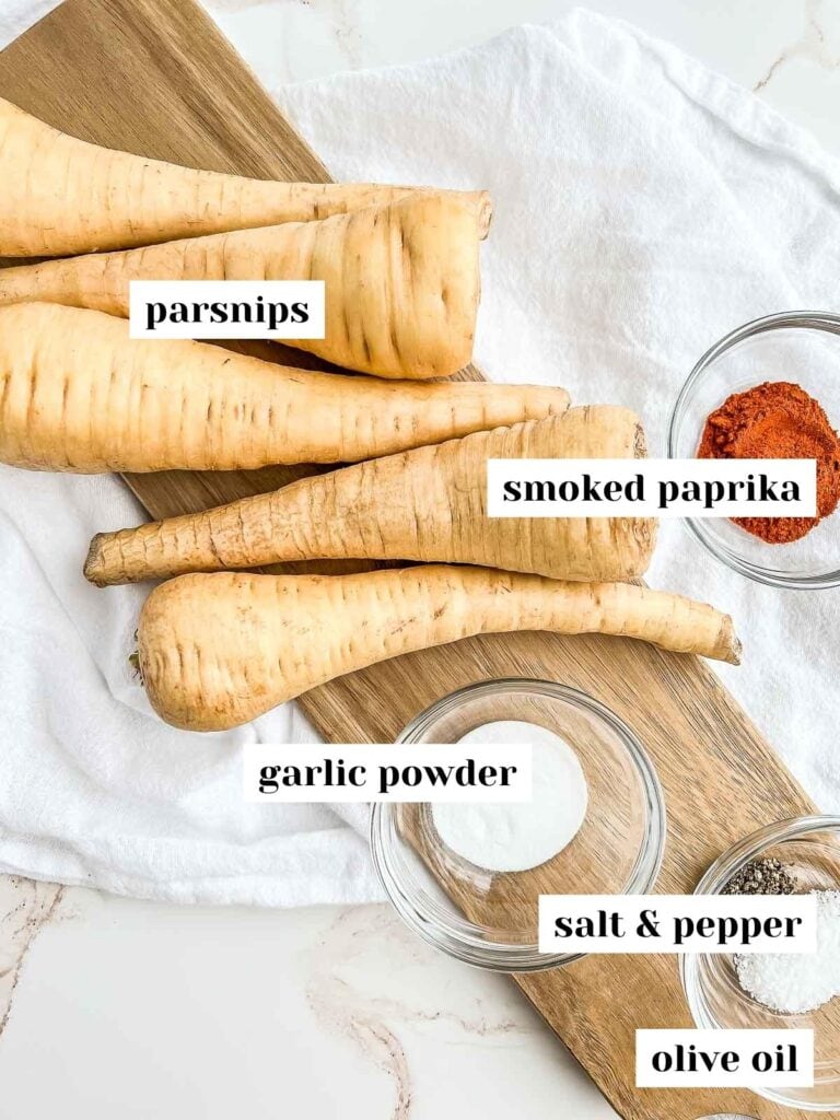 Easy Crispy Air Fryer Parsnips - Easy Chickpeasy
