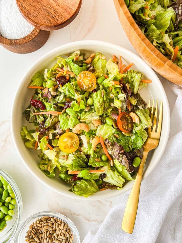 Easy Modern Accompaniment Salad Recipe - Easy Chickpeasy